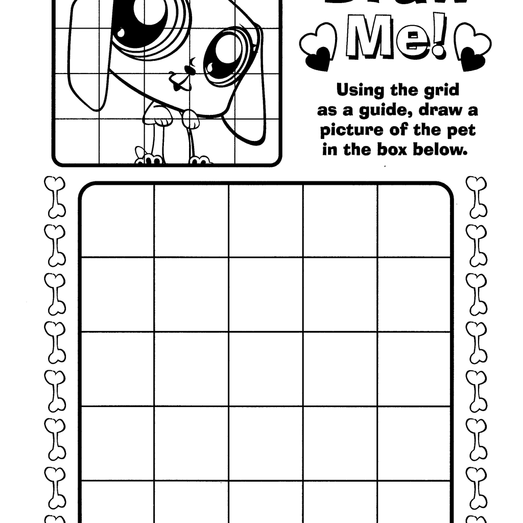 Littlest Pet Shop Activity: Draw Me! – Littlest Brainrot
